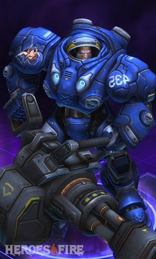 Heroes Hero Tychus :: Heroes of the Storm Tychus stats and strategy.